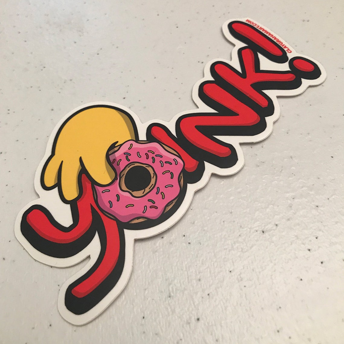 YOINK Vinyl Sticker - Etsy