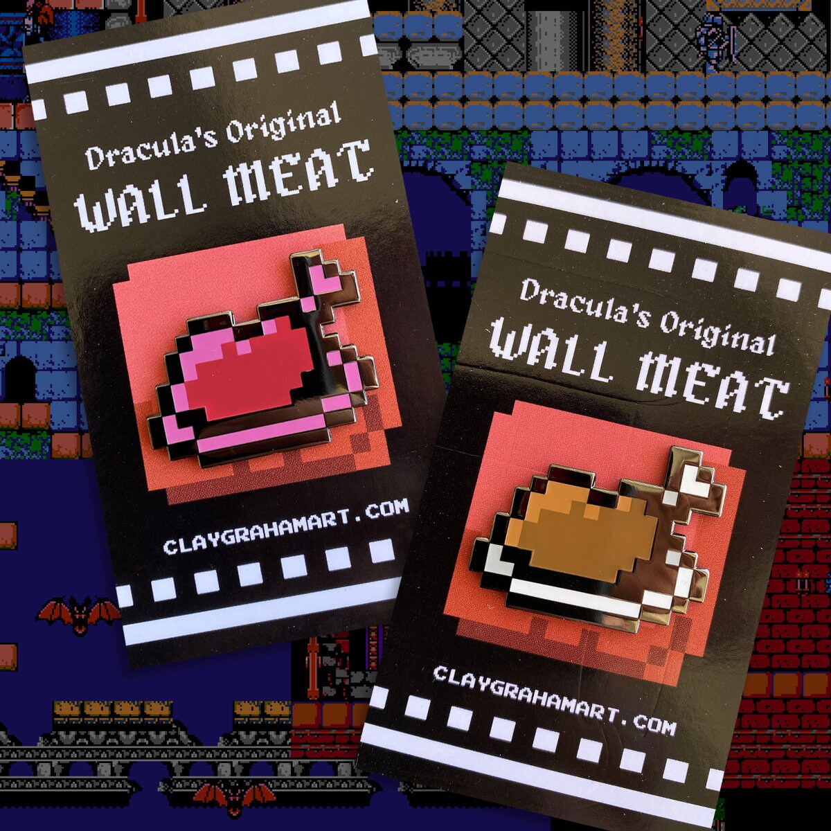 Wall Meat 1.25 Hard Enamel Pin | Etsy