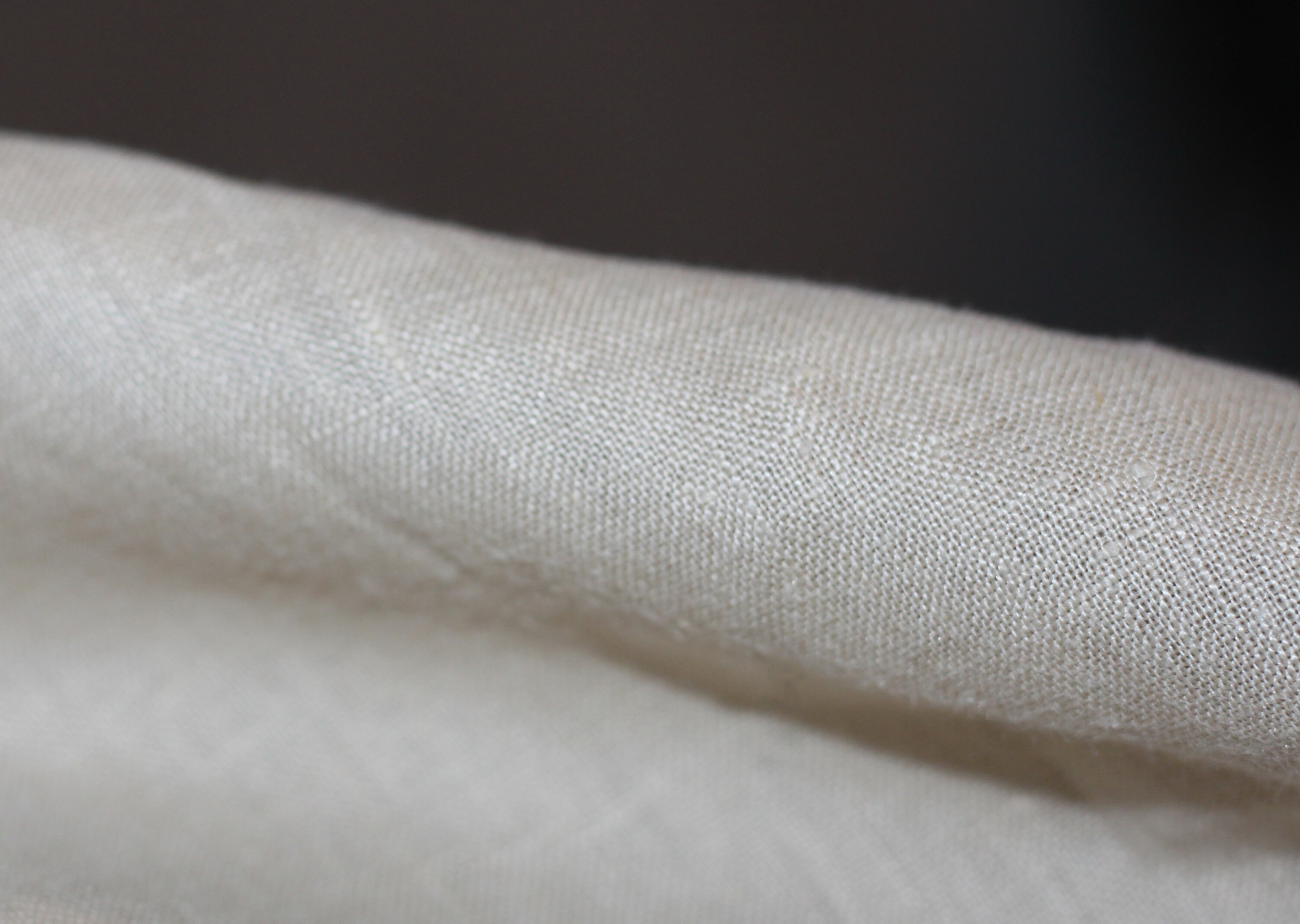 Light Gray Embroidered Linen Blouse With 3/4 Sleeves Size L - Etsy