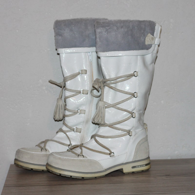 Off White Boots - Etsy