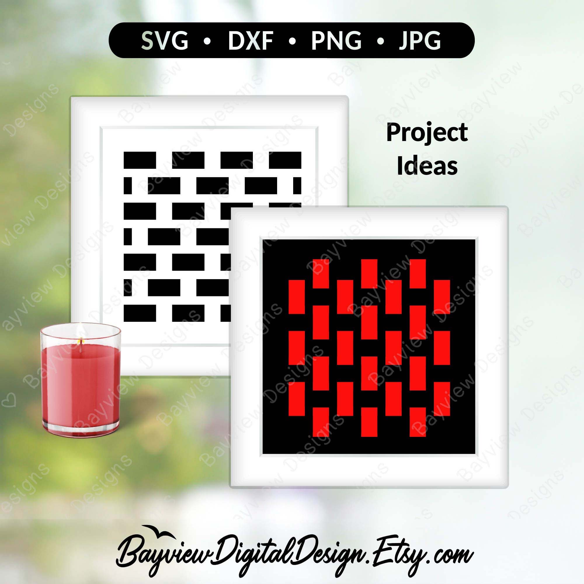 Weave CUT File, Lattice SVG, Fence Pattern PNG, Weaving Logo Svg, Weave ...