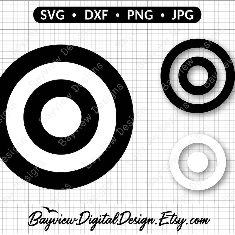 Bullseye Target Stickers - Etsy