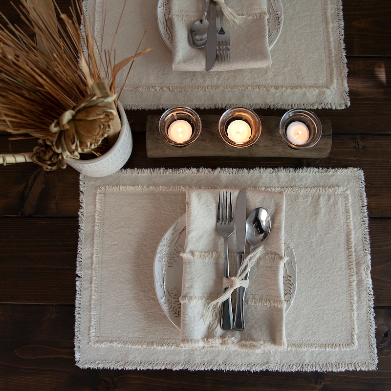 Rustic Placemats for Tables - Etsy