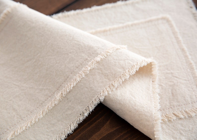 Rustic Table Runnerfrayed Edgessmall Handmade Farmhouse - Etsy