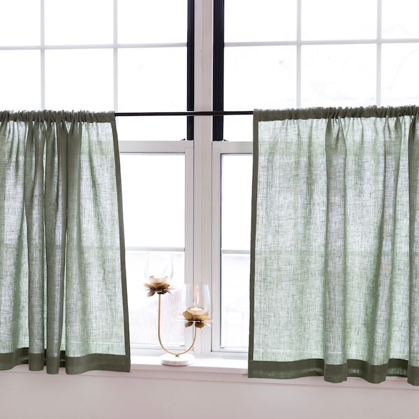 Short Curtains - Etsy