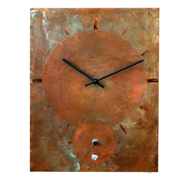 Copper Clock - Etsy