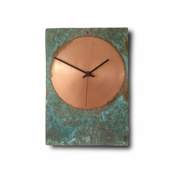 Turquoise Clock - Etsy