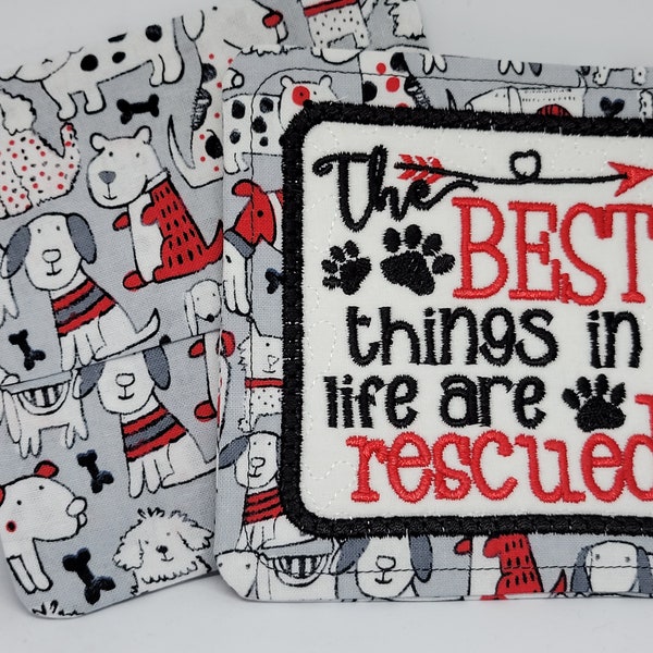 Dog Rescue Coasters - Etsy
