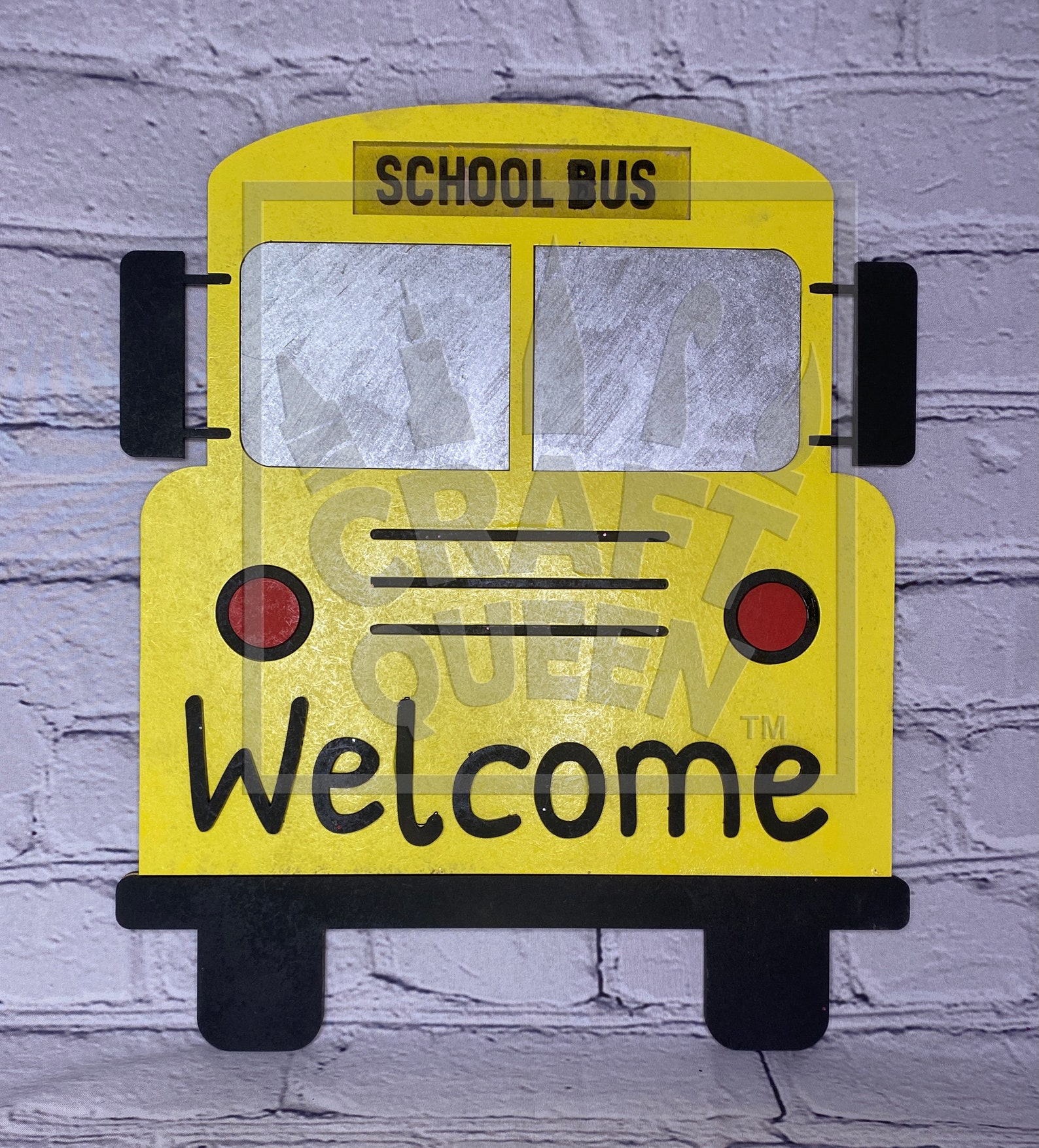 School Bus Back to School Welcome Sign | Etsy