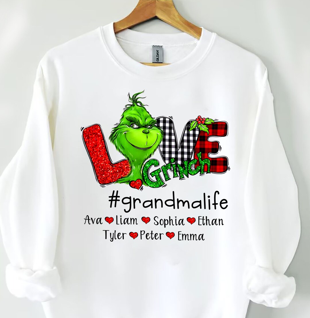 Personalized Love Grandma Mimi Nana Grammy Mom Aunt Life - Etsy