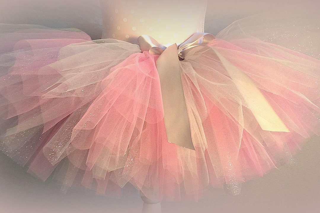 Baby Tutu, Pink and Silver Tutu, Infant Tutu, Toddler Tutu, Girls Tutu ...