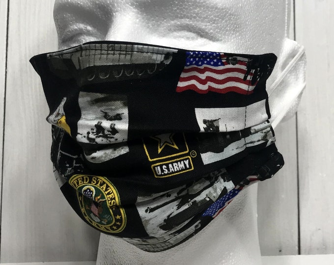 US ARMY Face Mask Army Face Mask Cotton Face Mask Washable | Etsy