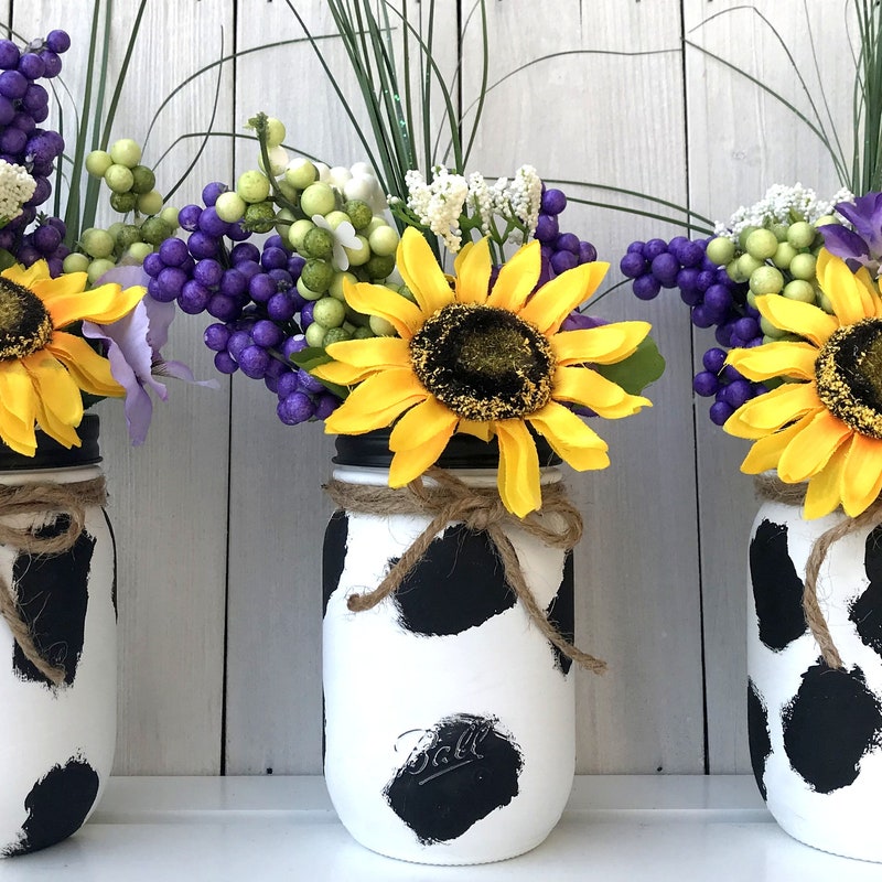 Rustic Mason Jars - Etsy