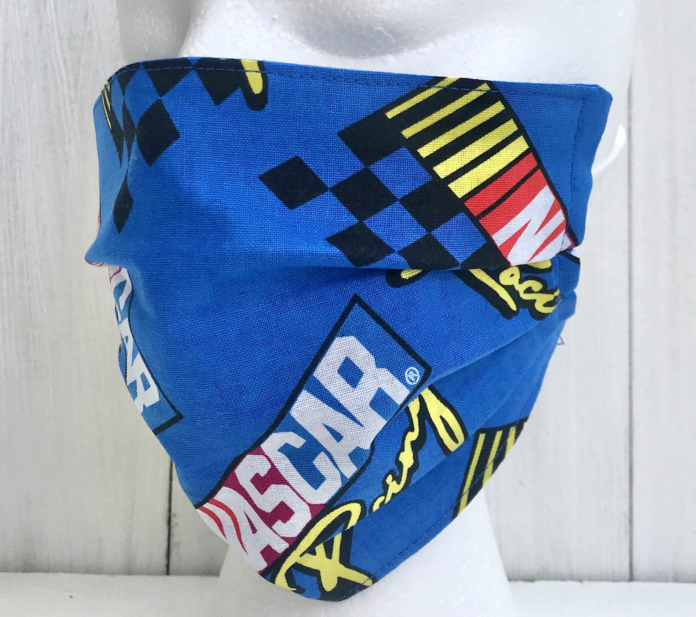 Nascar Face Mask Racing Face Mask Cotton Face Mask Washable | Etsy