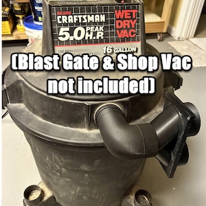 Shop Vac 90 Degree Adapter - RIDGID, Festool, Shop Vac, Craftsman ...