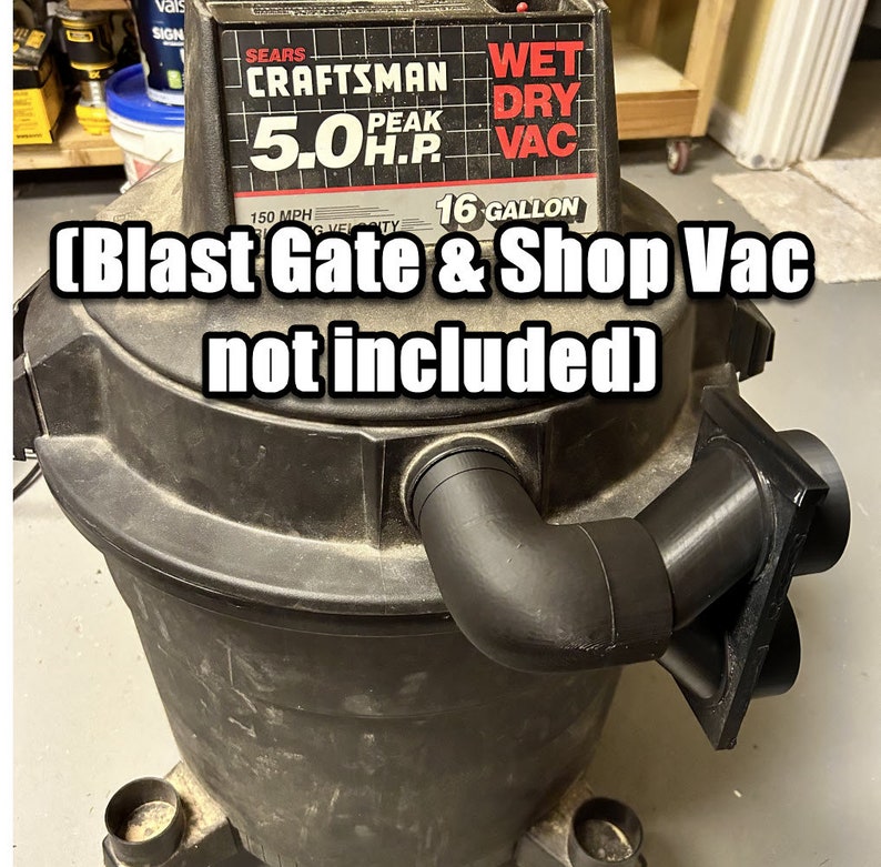 Shop Vac 90 Degree Adapter - RIDGID, Festool, Shop Vac, Craftsman ...