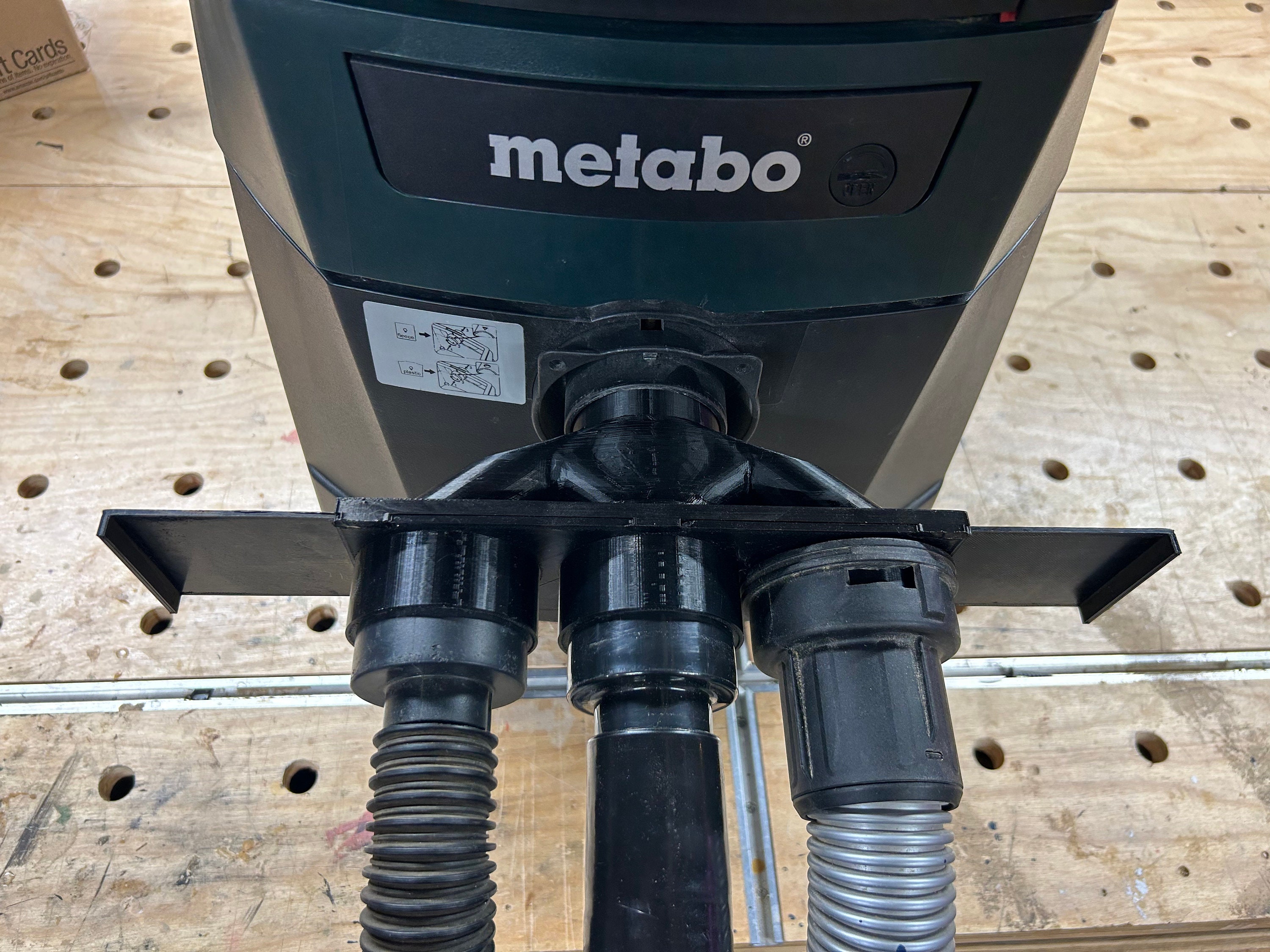 Shop Vac 3 Port Y Splitter Blast Gate Adapter for 2-1/4 Hoses Ridgid ...