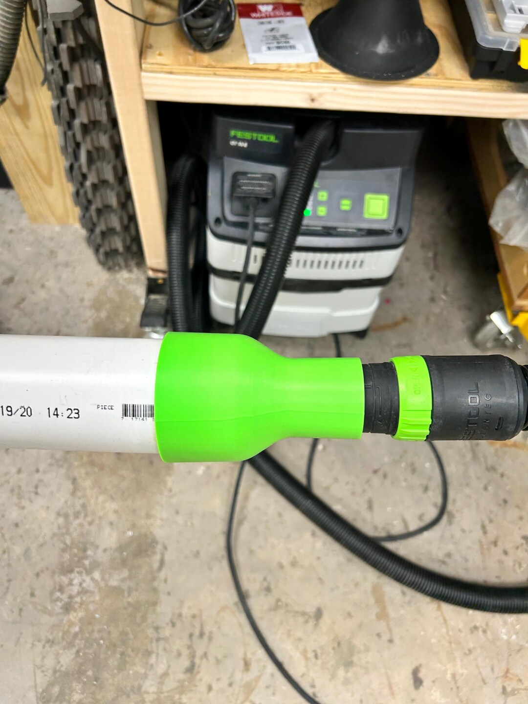 Festool Dust Collection Hose to 2" PVC - Etsy