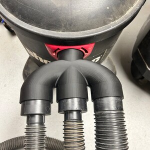 Shop Vac 3 Way Y Splitter Adapter - RIDGID, Festool, Shop Vac ...