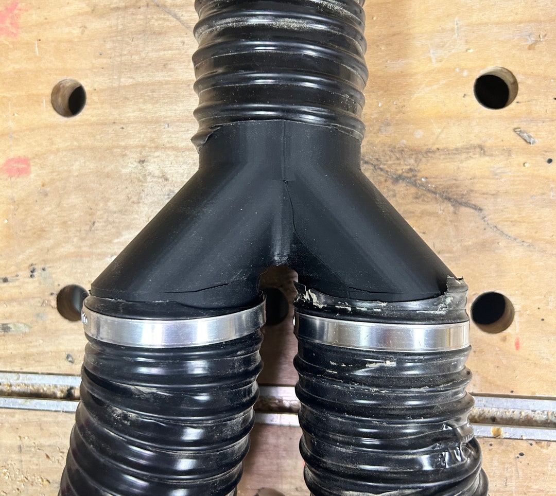 Y Splitter for 2.5" Dust Collection Hose - Etsy
