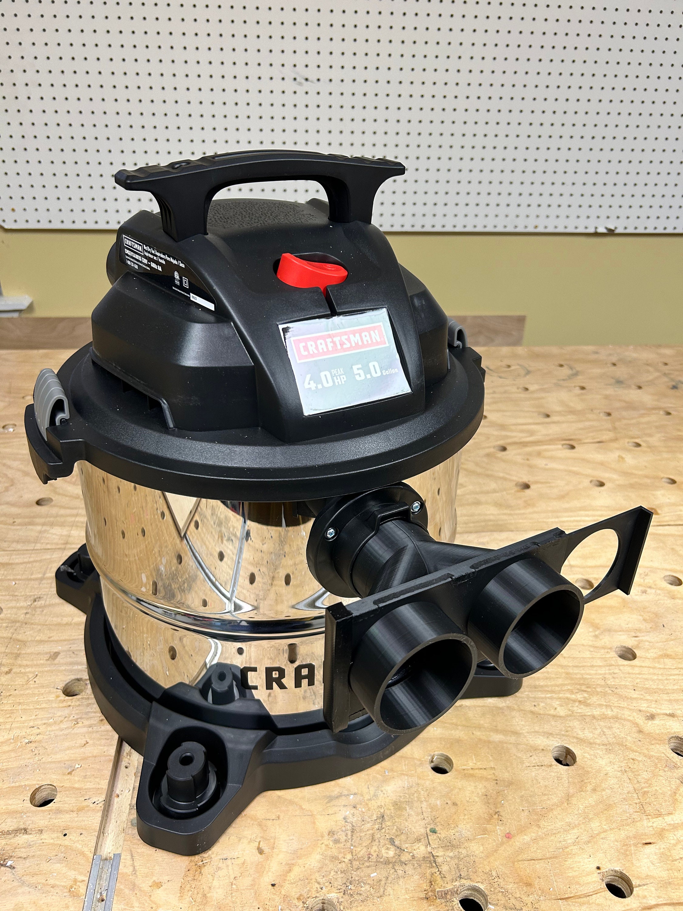 Craftsman Shop Vac Y Splitter Blast Gate Adapter - Etsy