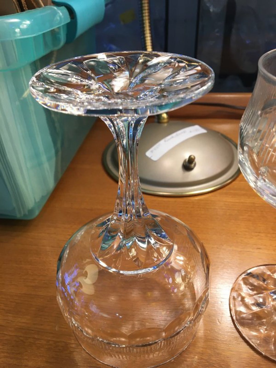 VTG Tiffin-franciscan Pair of 6 1/4 Crystal Tall Champagne Sherbets ...