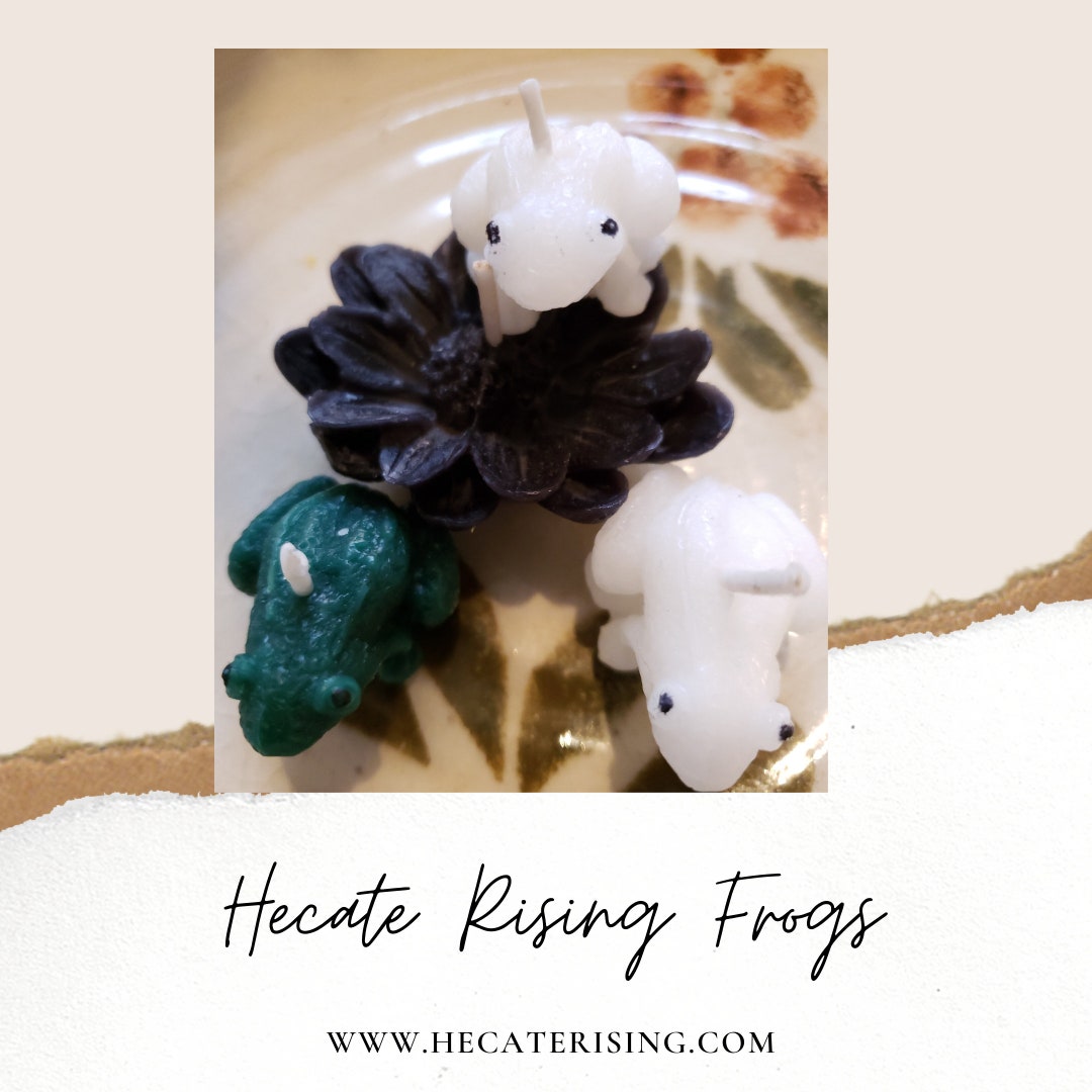 Hecate's Messenger Frog Candles - Etsy