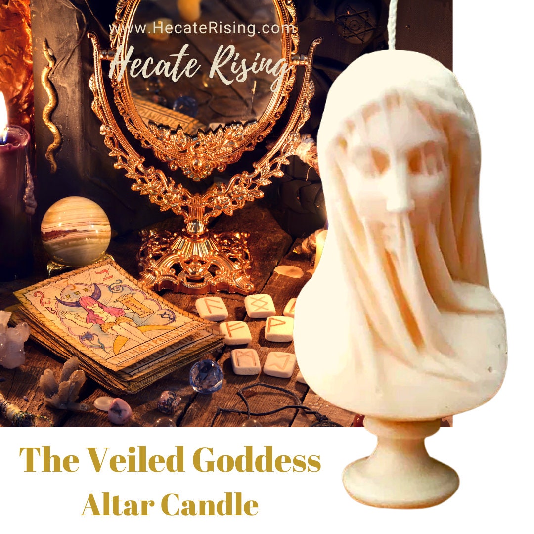 The Veiled Goddess the Veiled Maiden - Etsy