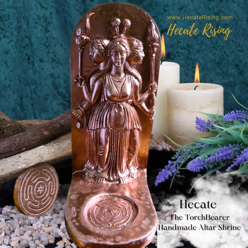 Hecate the Torchbearer - Hecate Dadophoros - Handmade Blessed Hecate ...