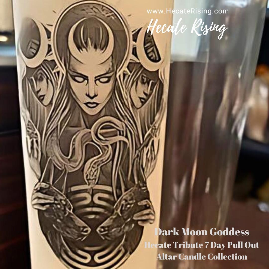 HECATE Tribute 7 Day Pull Out Altar Candle and Jar Collection ...