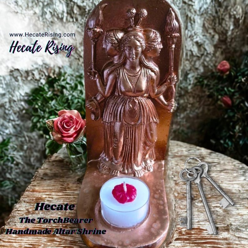 Hecate the Torchbearer - Hecate Dadophoros - Handmade Blessed Hecate ...