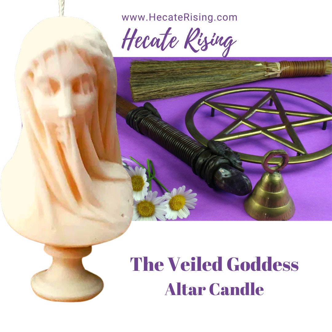 The Veiled Goddess the Veiled Maiden - Etsy