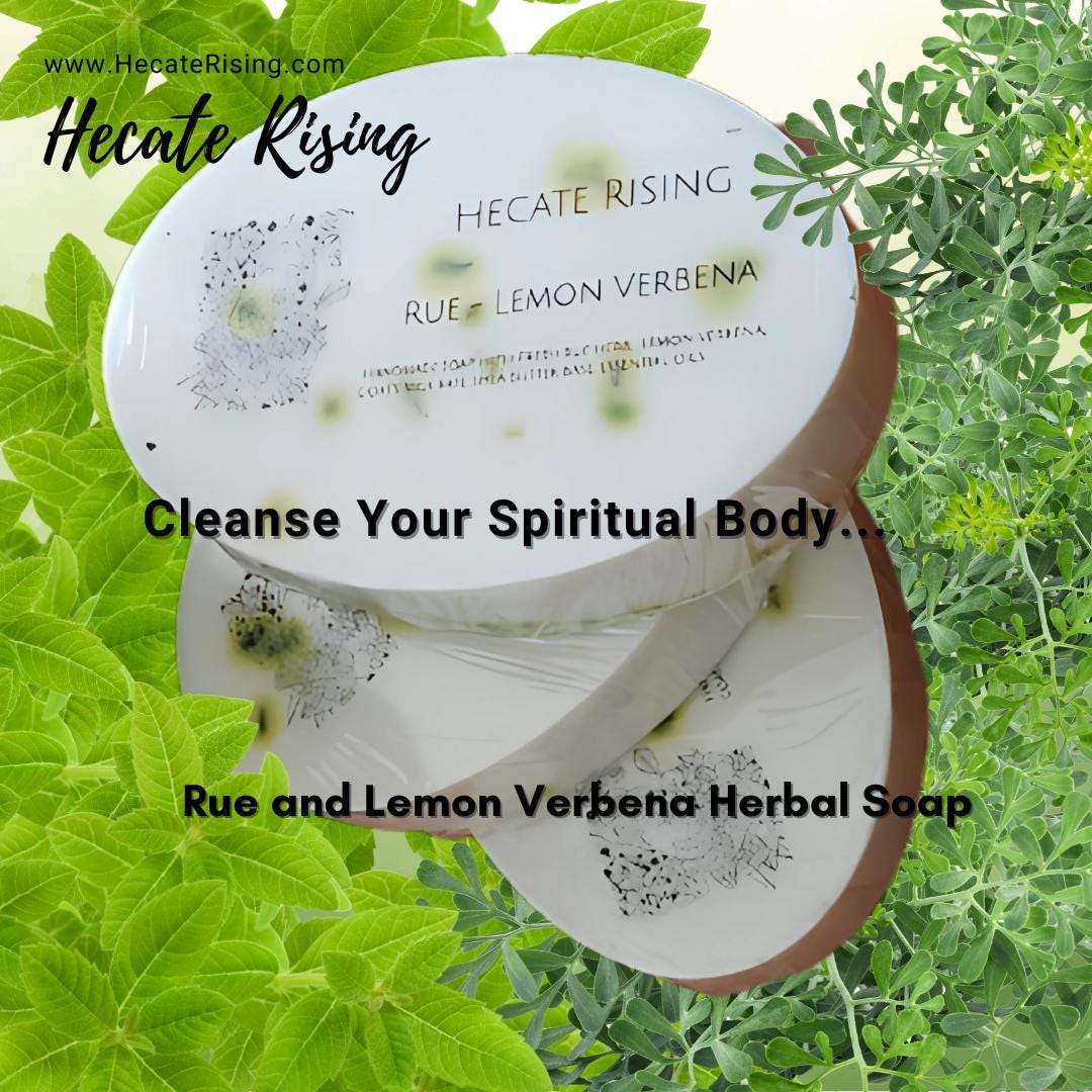 Rue and Lemon Verbena Herbal Cleansing Soap - Amazing Herbal Scented ...