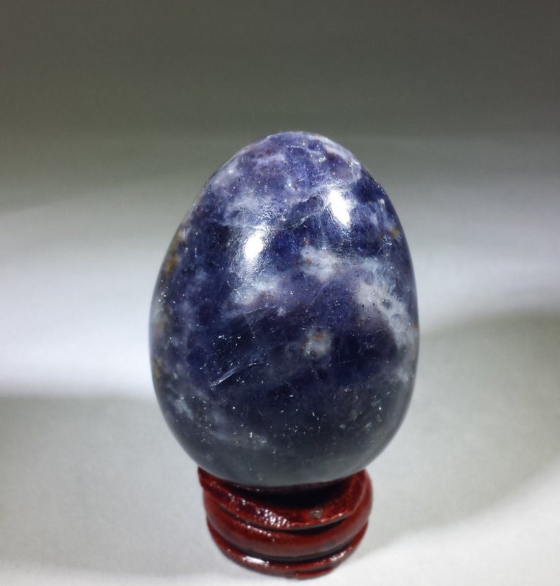 BLUE AVENTURINE Natural Stone Hand Carved Gemstone Egg | Etsy