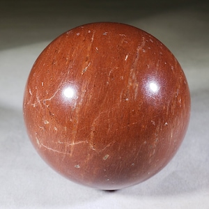 LARGE RED JASPER Sphere Natural Stone Hand Carved Gemstone Sphere 52mm ...