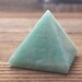 AMAZONITE Natural Medium Gemstone Crystal Pyramid 27-30MM | Etsy