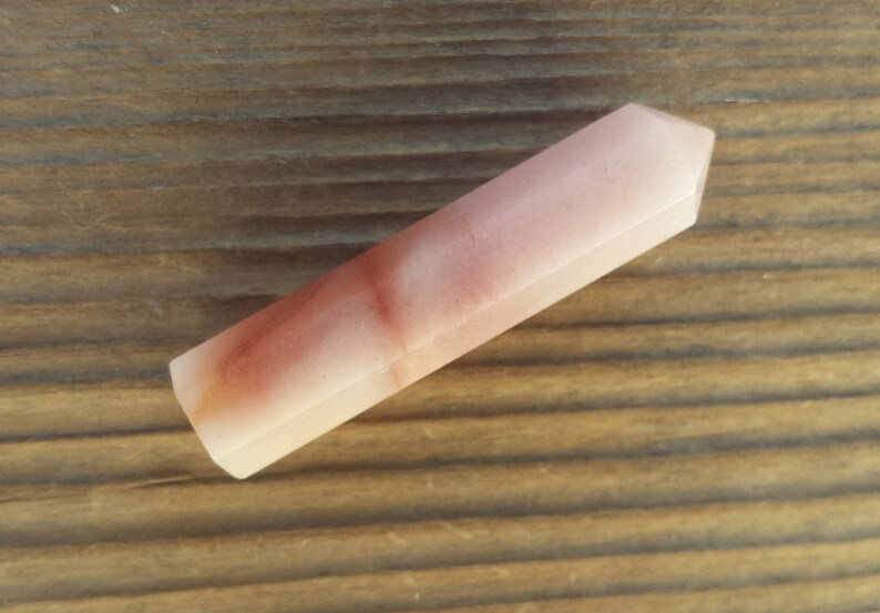 NATURAL PINK AVENTURINE Single Terminated Gemstone Crystal - Etsy