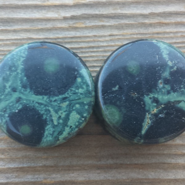 Jasper Plugs - Etsy