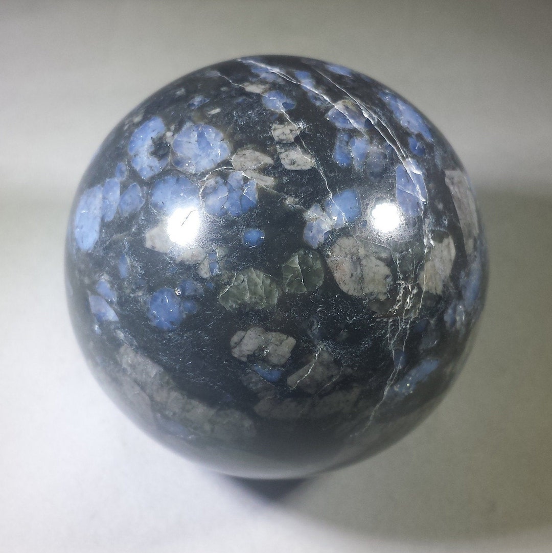LARGE RHYOLITE Sphere Natural Stone Hand Carved Gemstone Sphere 58mm ...