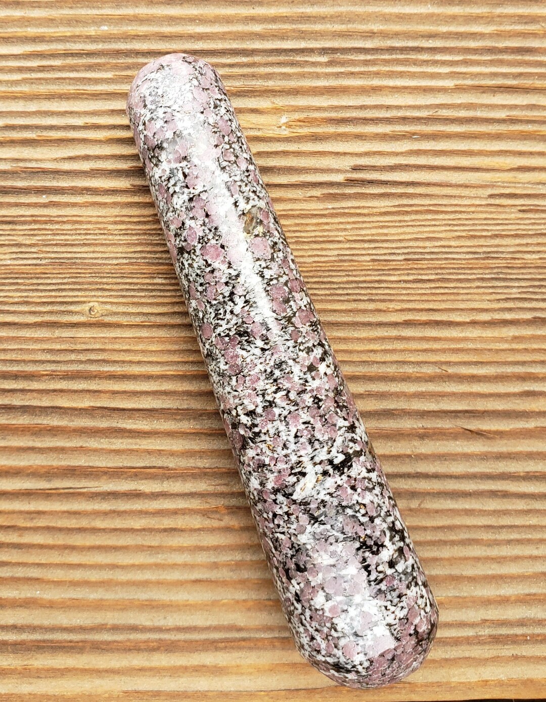 RUBY IN MATRIX Smooth Gemstone Wand Stone Crystal Wand 10 - Etsy