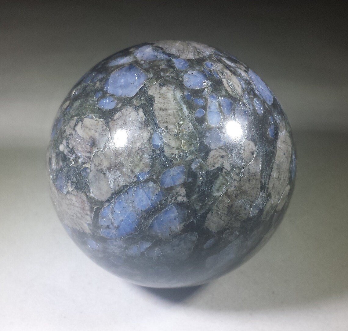 LARGE RHYOLITE Sphere Natural Stone Hand Carved Gemstone | Etsy