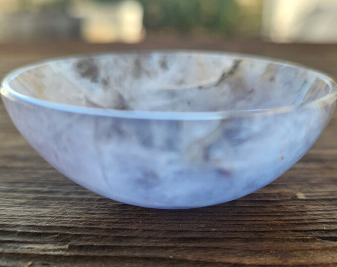 AMETHYST BOWL Natural Stone Hand Carved Gemstone Bowl 13 - Etsy