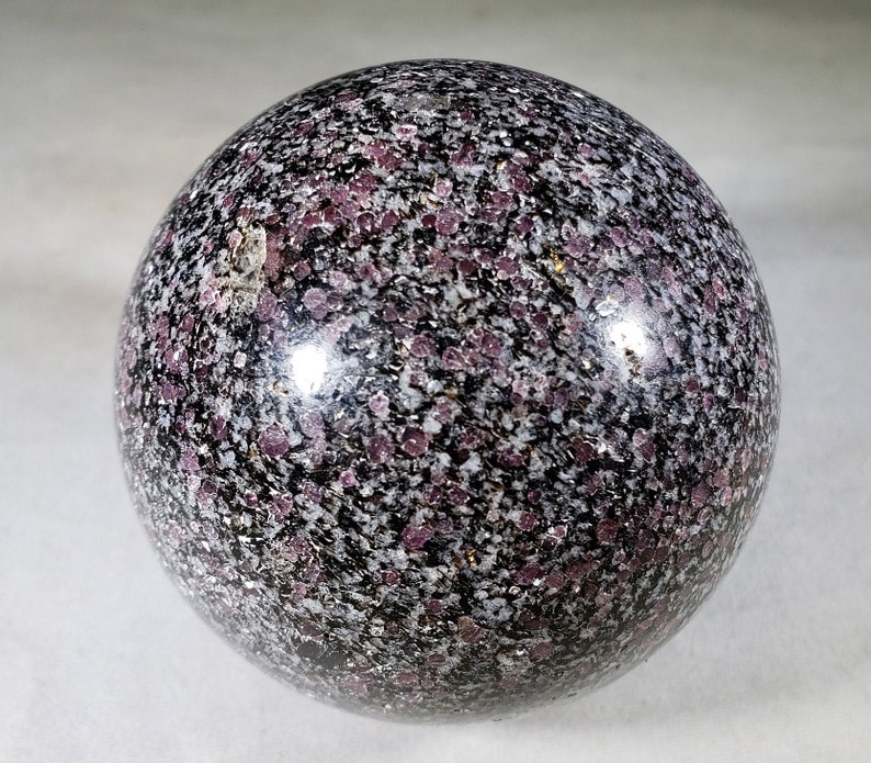 LARGE RUBY In MATRIX Sphere Natural Stone Hand Carved Gemstone | Etsy