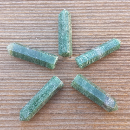 NATURAL AMAZONITE Single Terminated Gemstone Crystal Pencil - Etsy