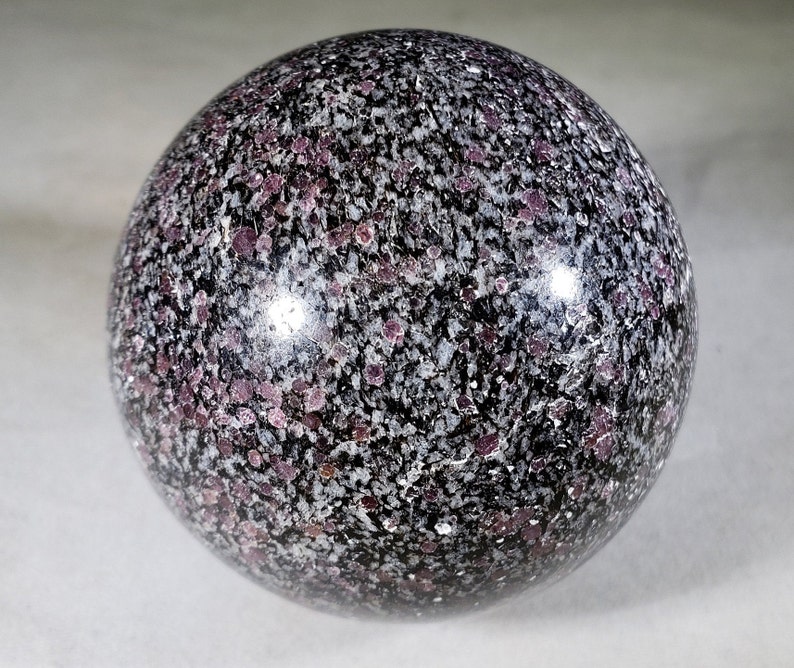 LARGE RUBY In MATRIX Sphere Natural Stone Hand Carved Gemstone | Etsy