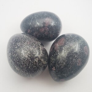 RUBY in MATRIX EGG Natural Stone Hand Carved Gemstone Egg - Etsy