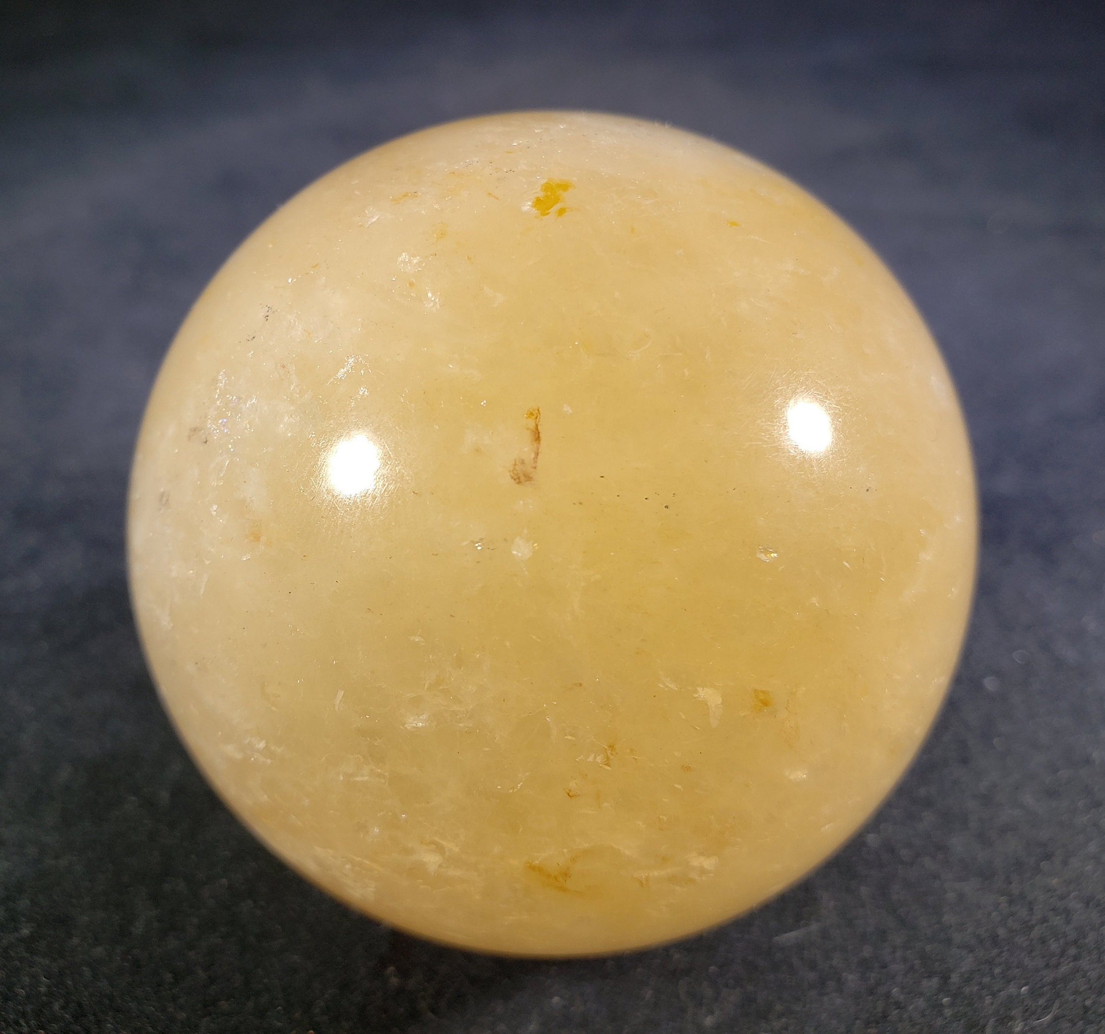 LARGE GOLDEN QUARTZ Sphere Natural Stone Hand Carved Gemstone Sphere ...