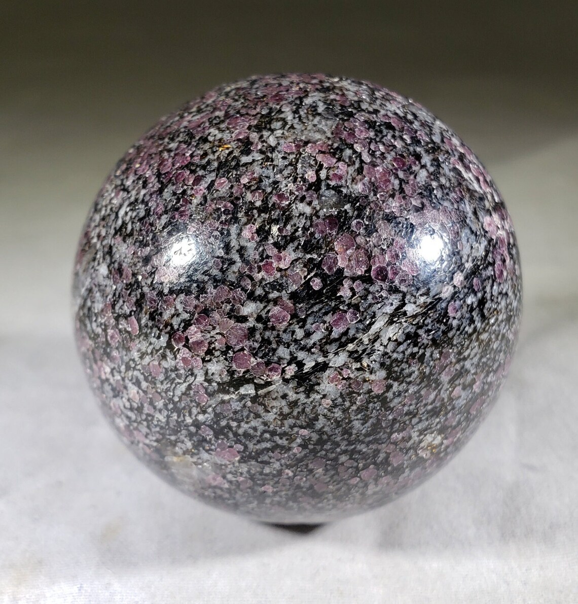 LARGE RUBY in MATRIX Sphere Natural Stone Hand Carved Gemstone - Etsy