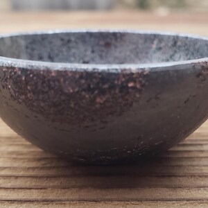 HEMATITE BOWL Natural Stone Hand Carved Gemstone [19] - Etsy