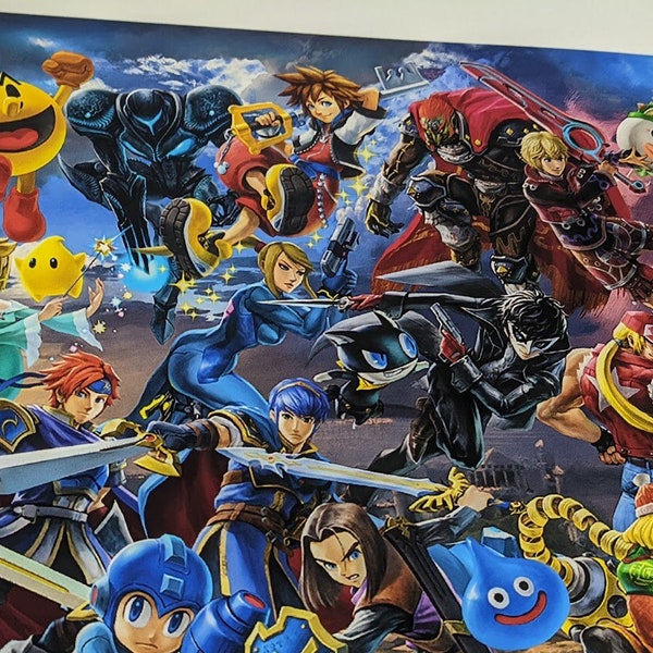Smash Ultimate Mural - Etsy